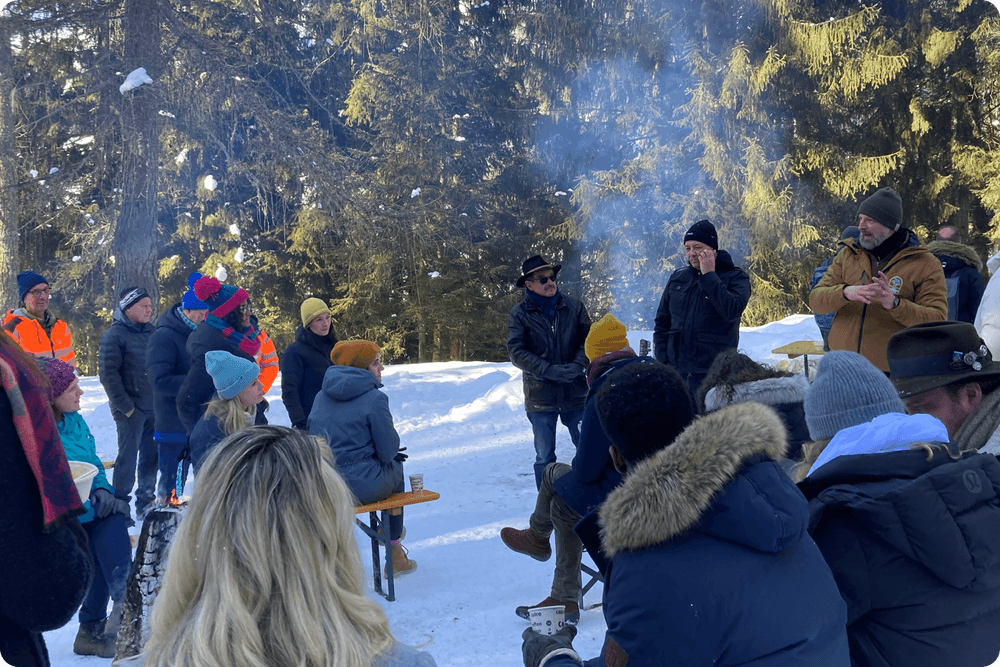Forest walk dubbed "highlight of the week" at WEF24 in Davos - Tree.ly